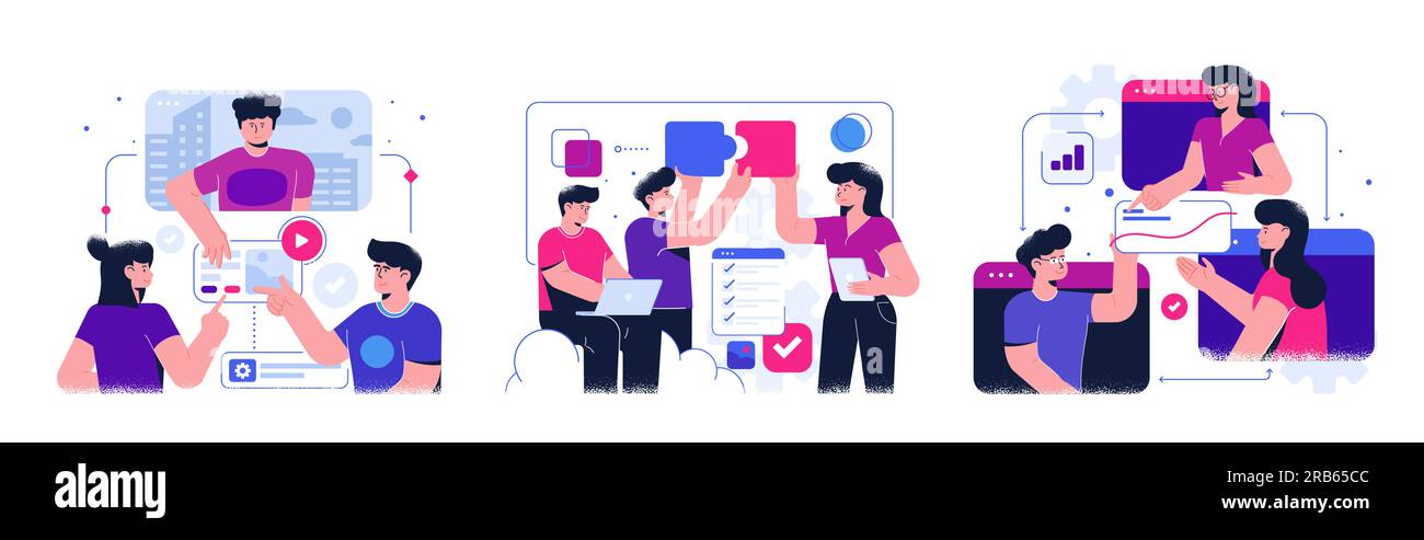 With the other part Stock Vector Images - Alamy