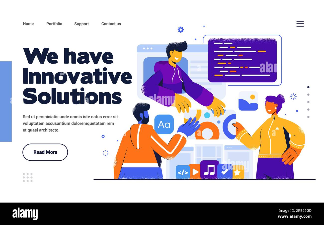 Split landing Stock Vector Images - Alamy