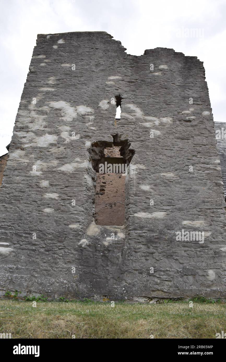 old pilgrim church Bleidenberg above Oberfell Stock Photo - Alamy