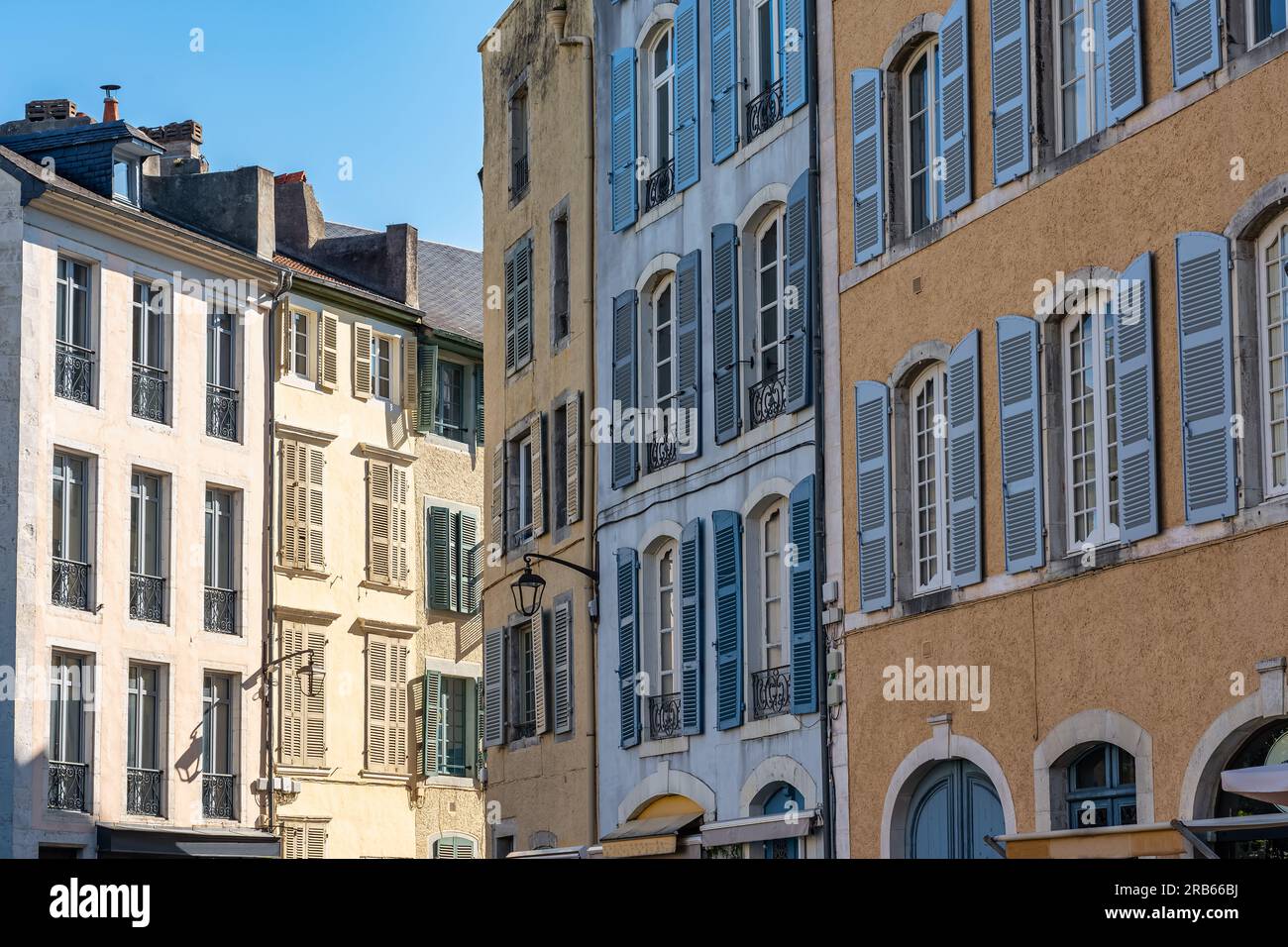 Typical windows of the architecture of southern France in the ...