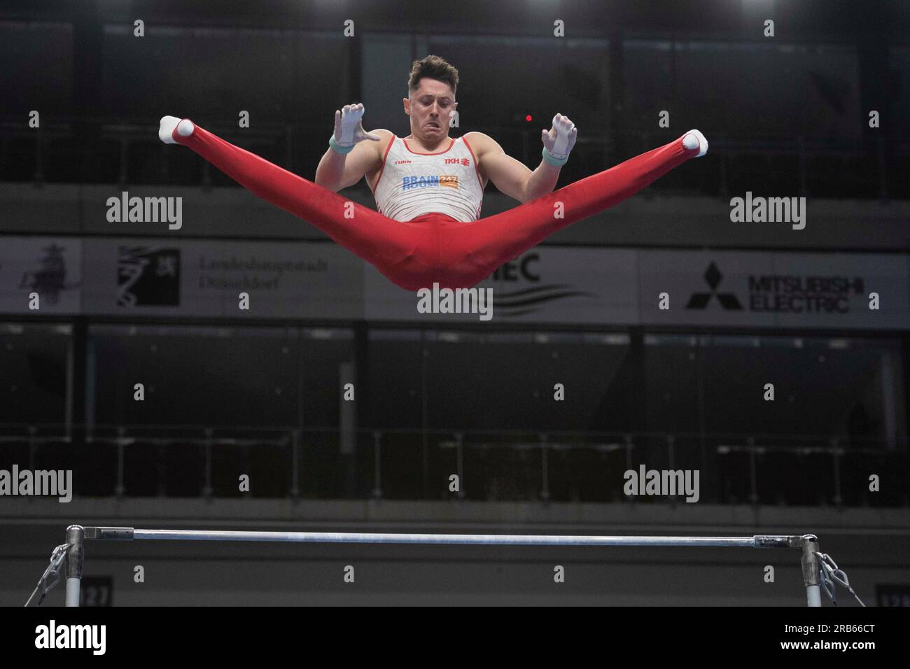 High bar gymnastics hi-res stock photography and images - Alamy
