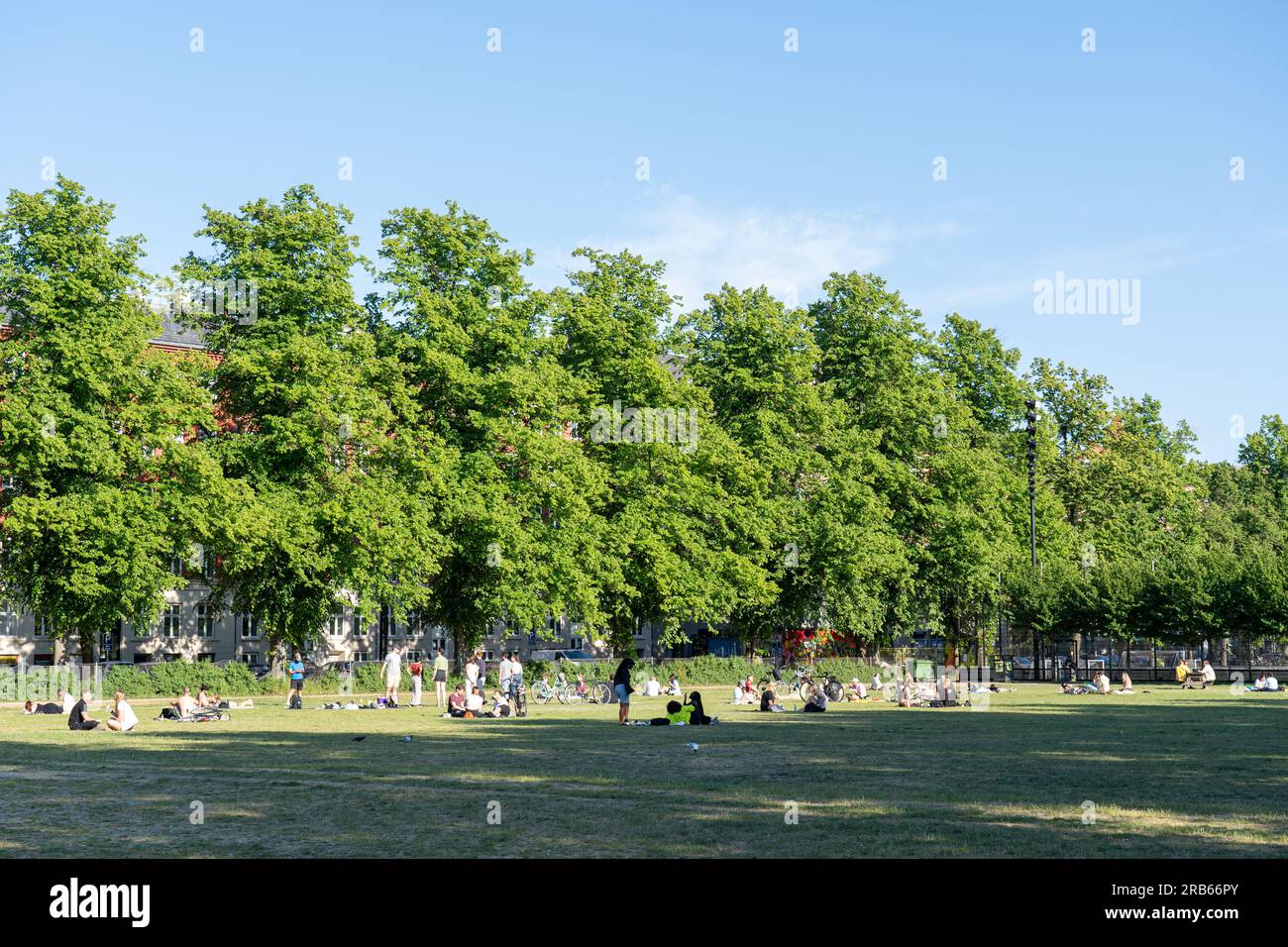 Norrebro Park in Copenhagen Stock Photo - Alamy