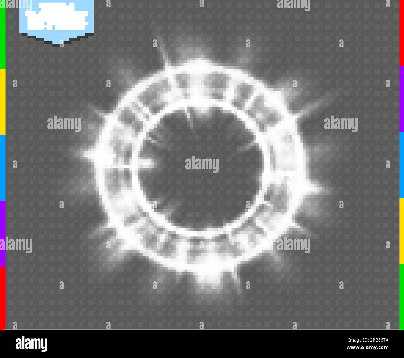 Round shiny frame hi-res stock photography and images - Alamy