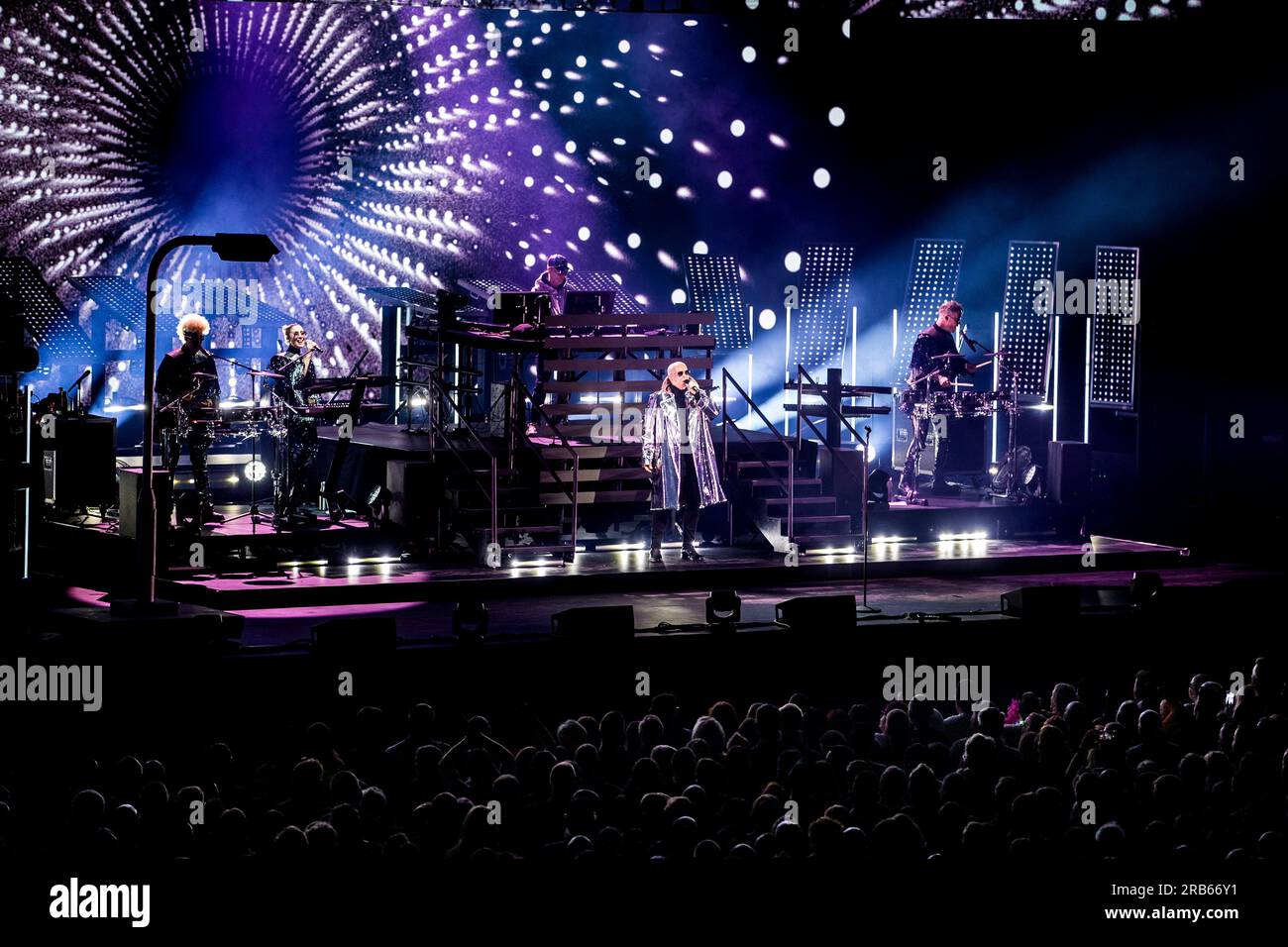 Copenhagen, Denmark. 07th July, 2023. The English synth-pop duo Pet ...