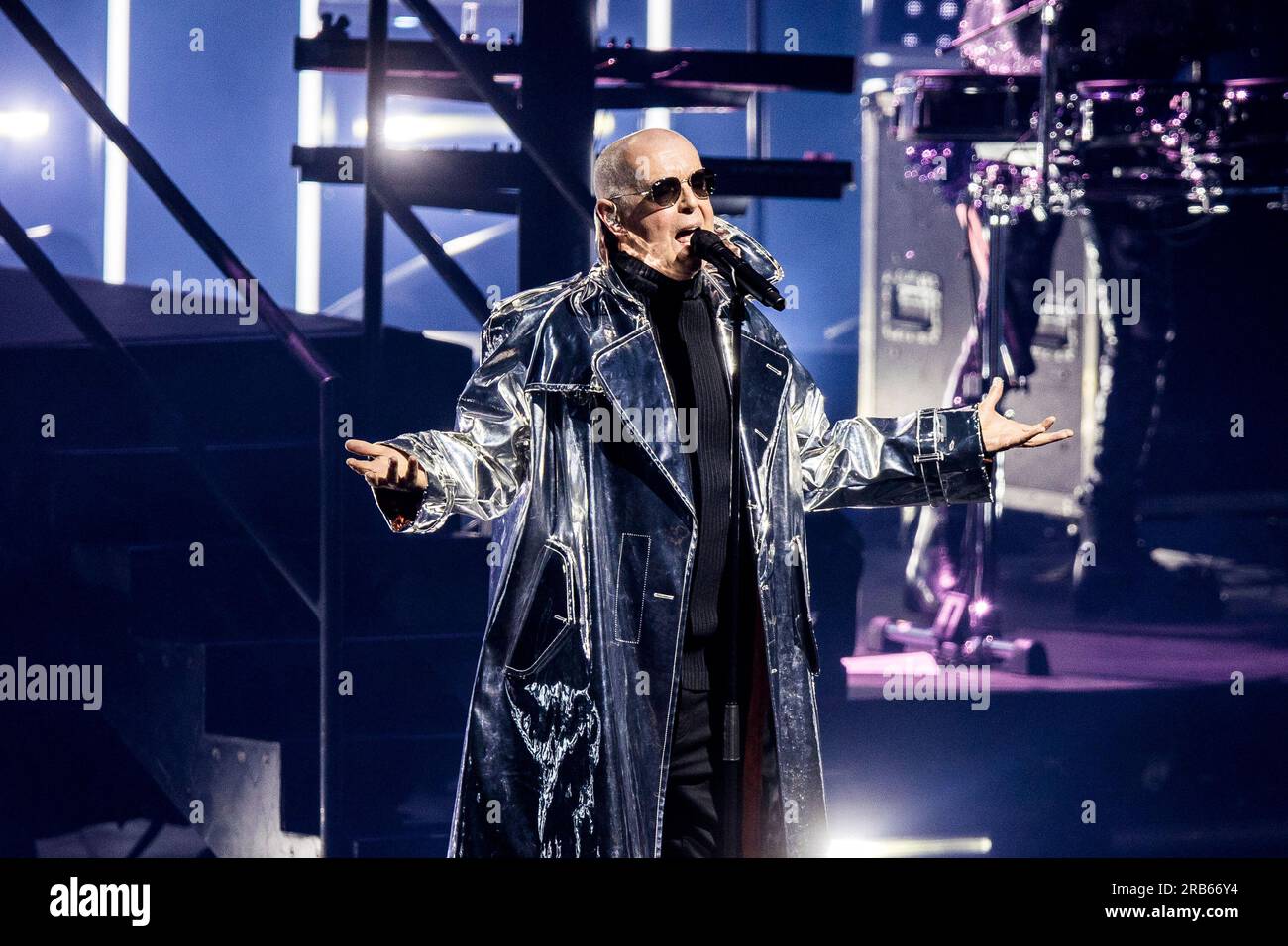 Copenhagen, Denmark. 07th July, 2023. The English synth-pop duo Pet ...