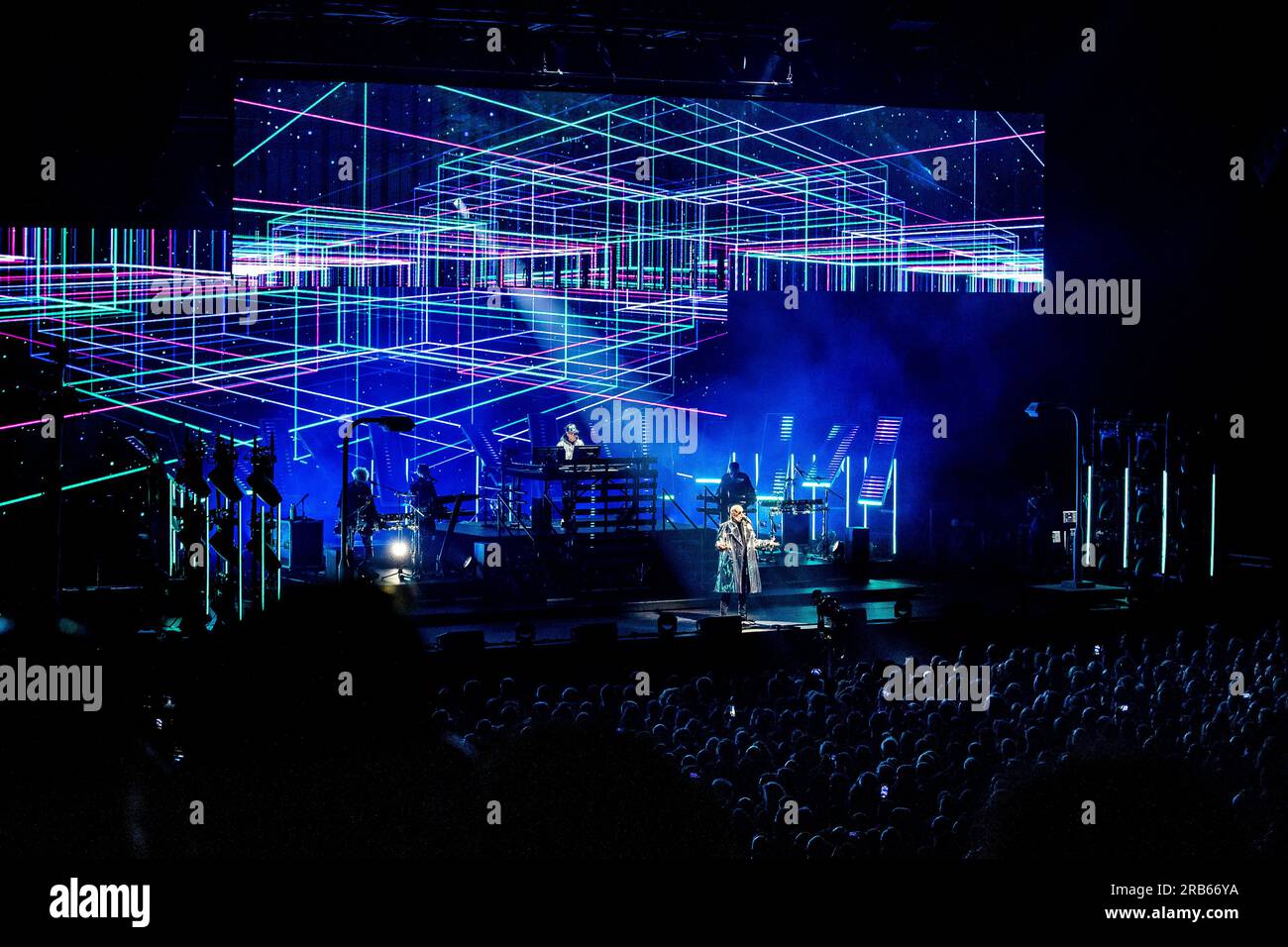 Copenhagen, Denmark. 07th July, 2023. The English synth-pop duo Pet ...