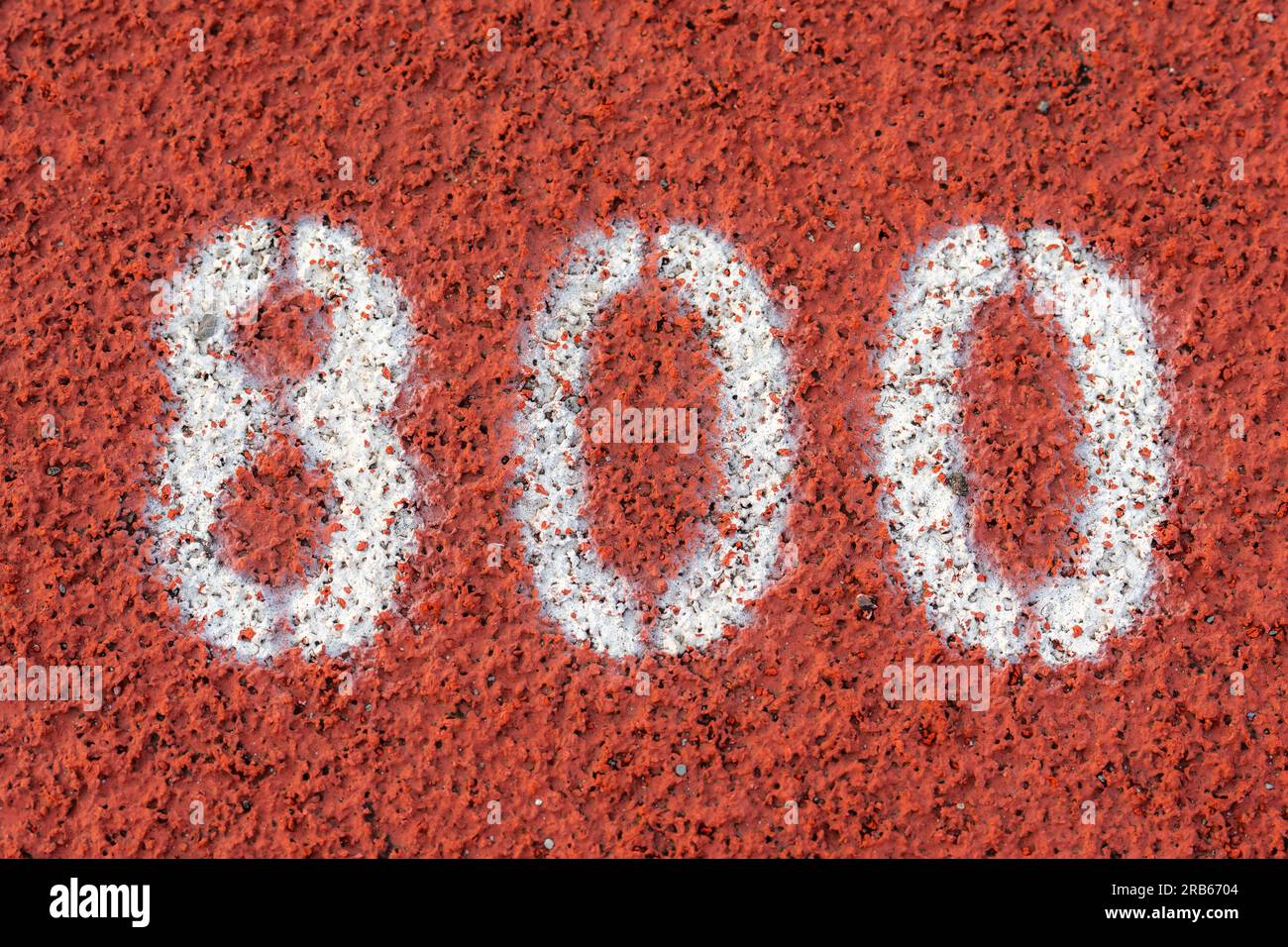 Running track lane numbers hi-res stock photography and images - Alamy