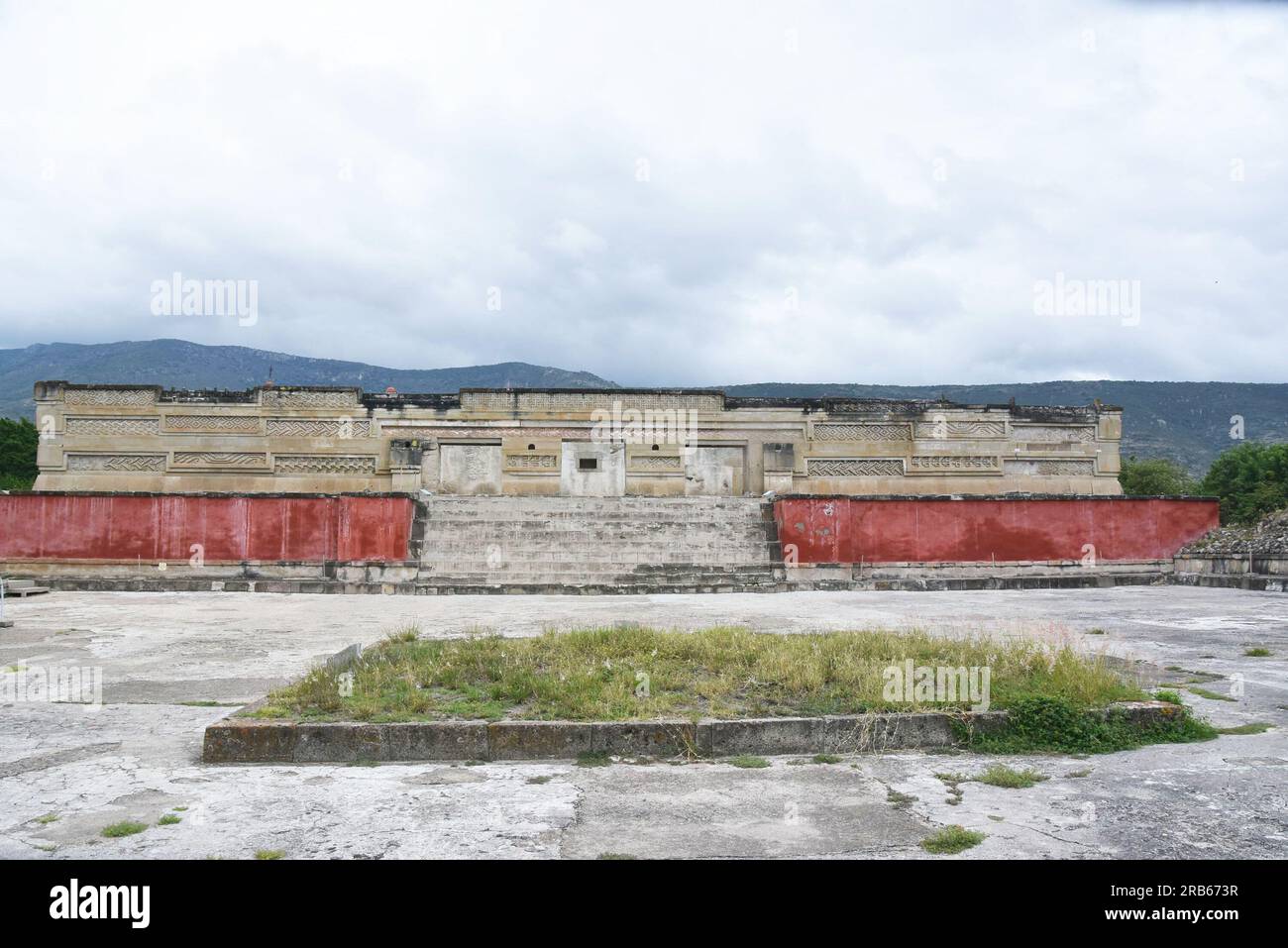 Ruins at Mitla, Oaxaca, Mexico Stock Photo - Alamy
