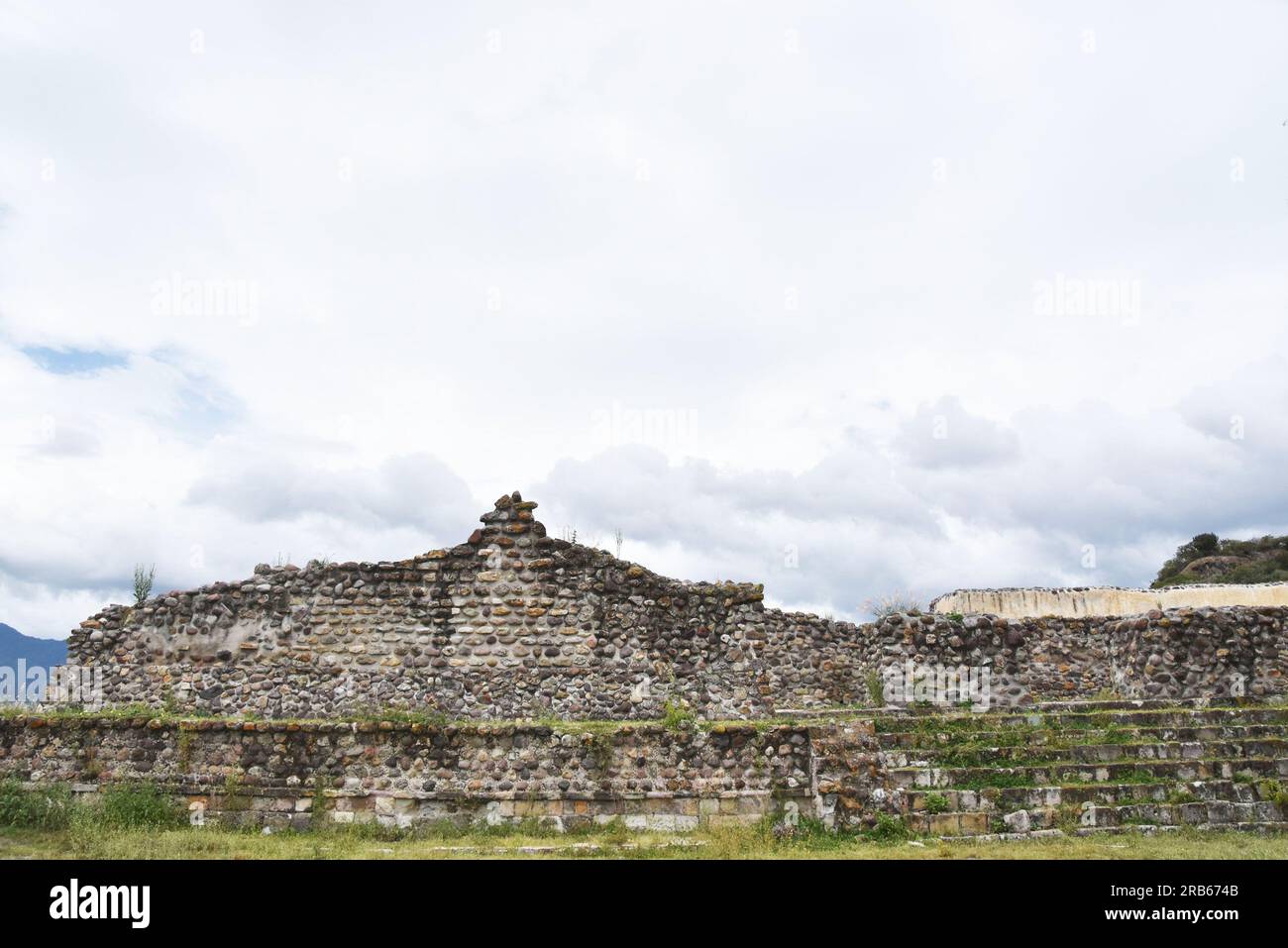 Ruins at Yagul, Oaxaca Stock Photo - Alamy