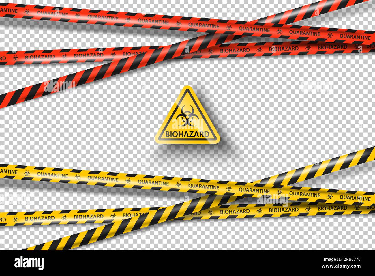 Danger ribbon Stock Vector Images - Alamy