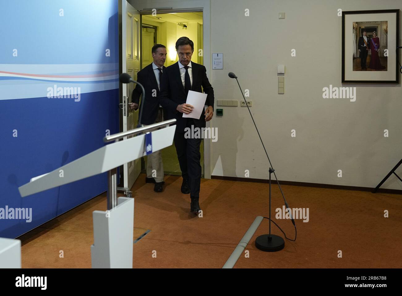 Kabinet rutte iv hi-res stock photography and images - Alamy