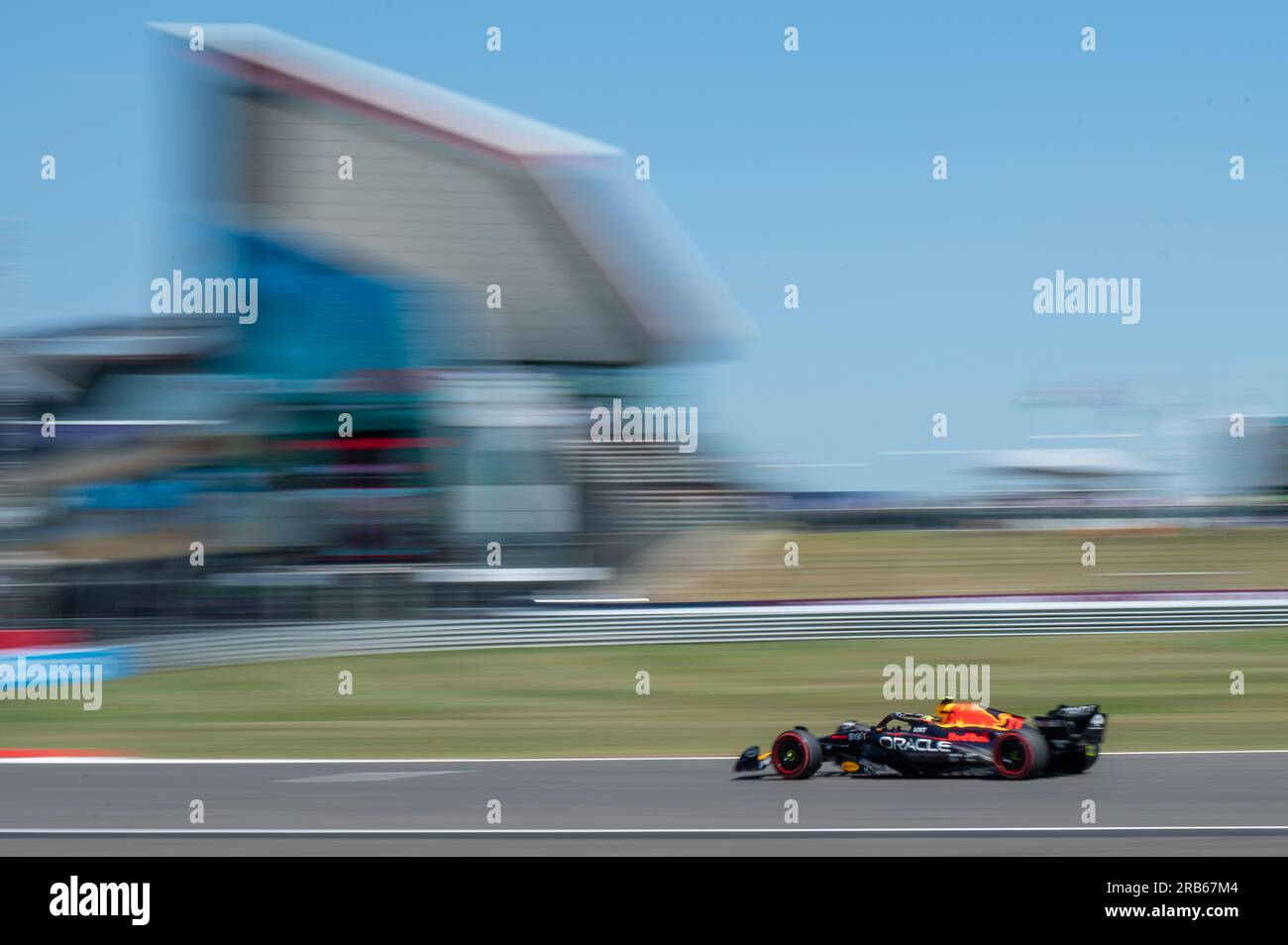 Silverstone, UK - Friday 7th July 2023 - FORMULA 1 ARAMCO BRITISH GRAND PRIX 2023 - Max ...