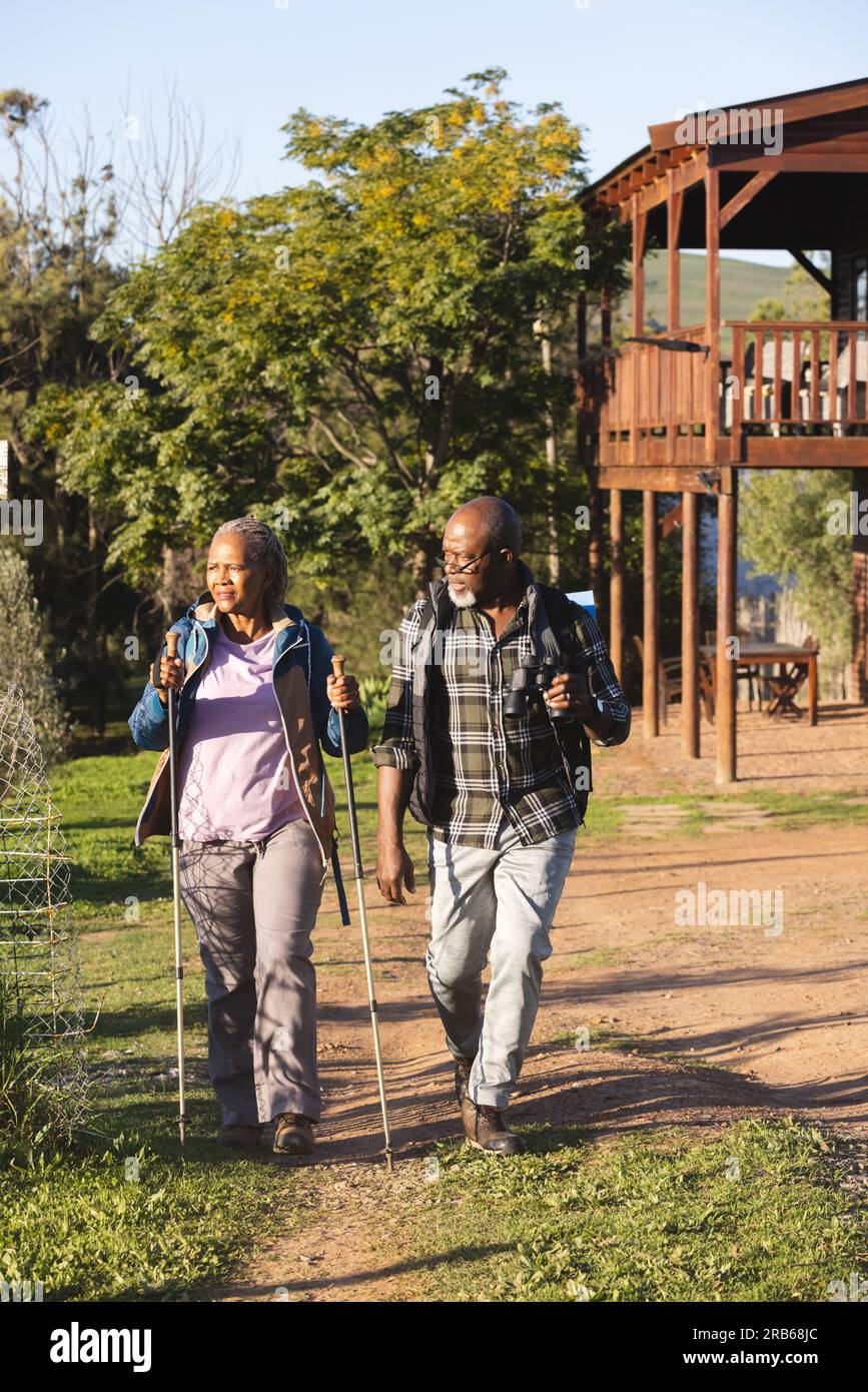 Retired black african american couple hi-res stock photography and ...