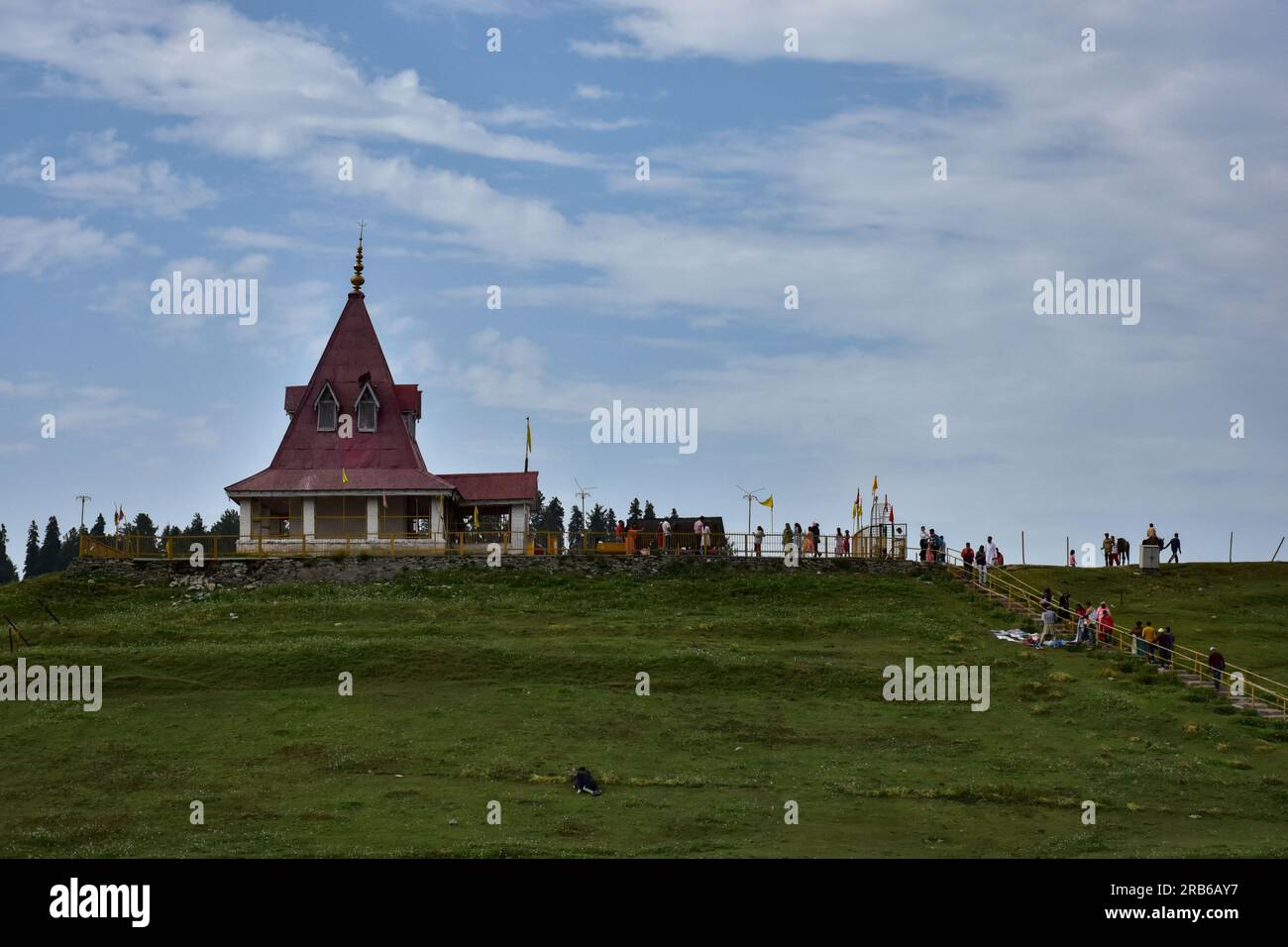 Gulmarg hindu temple kashmir india hi-res stock photography and images ...