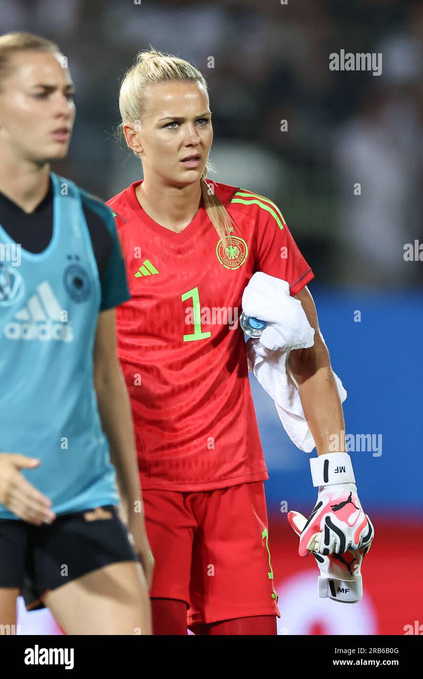 07 July 2023, Bavaria, Fürth: Soccer, Women: Internationals, Germany ...