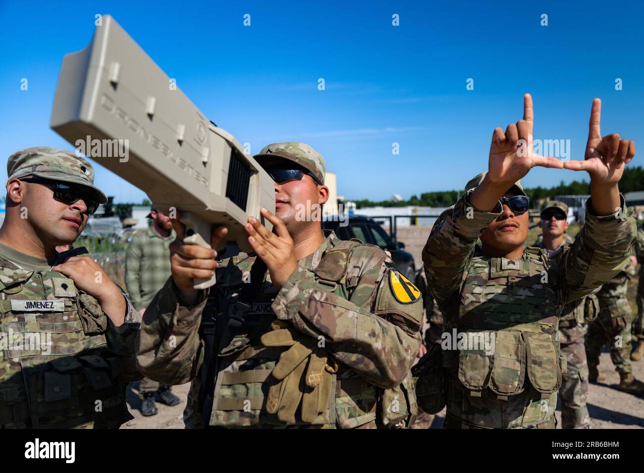 June 23, 2023 - Lithuania - Army Sgt. Namgyal Wangdu, Army Spc. Kevin ...