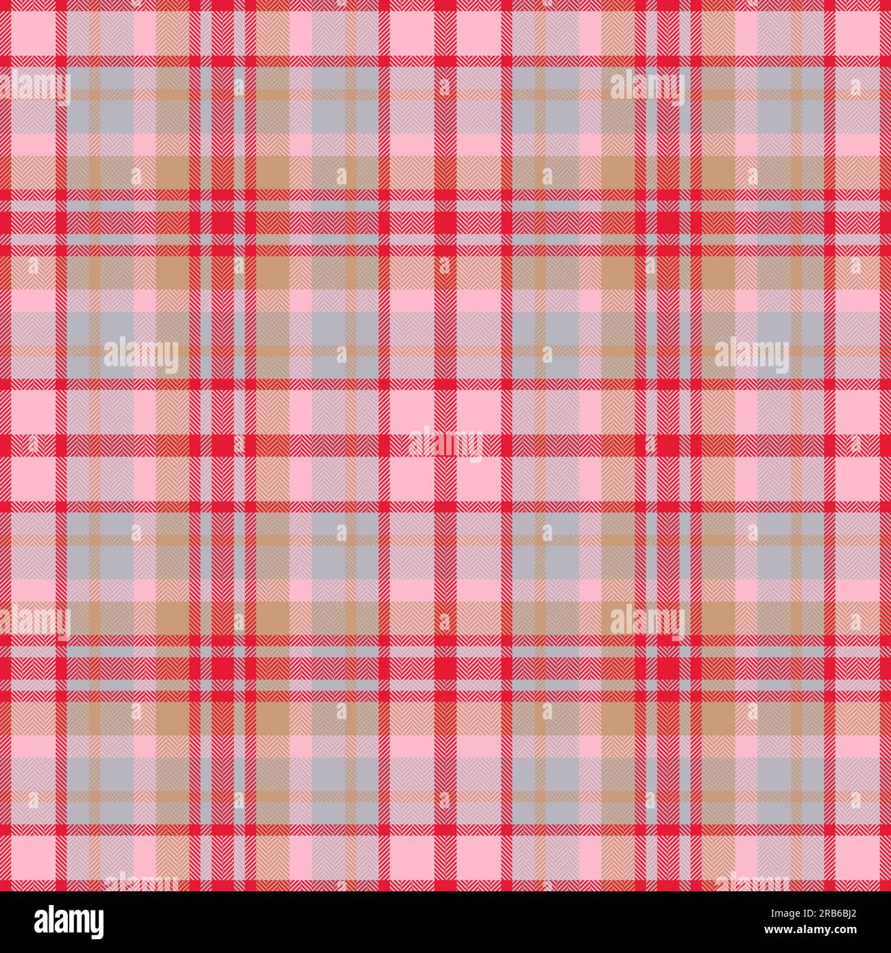 Plaid seamless pattern. Check fabric texture. Vector textile print ...