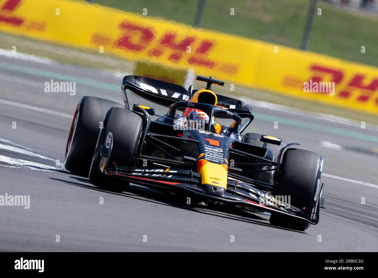 Silverstone, UK - Friday 7th July 2023 - FORMULA 1 ARAMCO BRITISH GRAND PRIX 2023 - Max ...