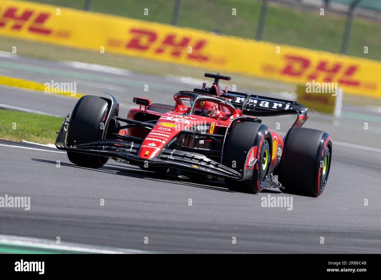 Silverstone, UK - Friday 7th July 2023 - FORMULA 1 ARAMCO BRITISH GRAND PRIX 2023 , Charles ...