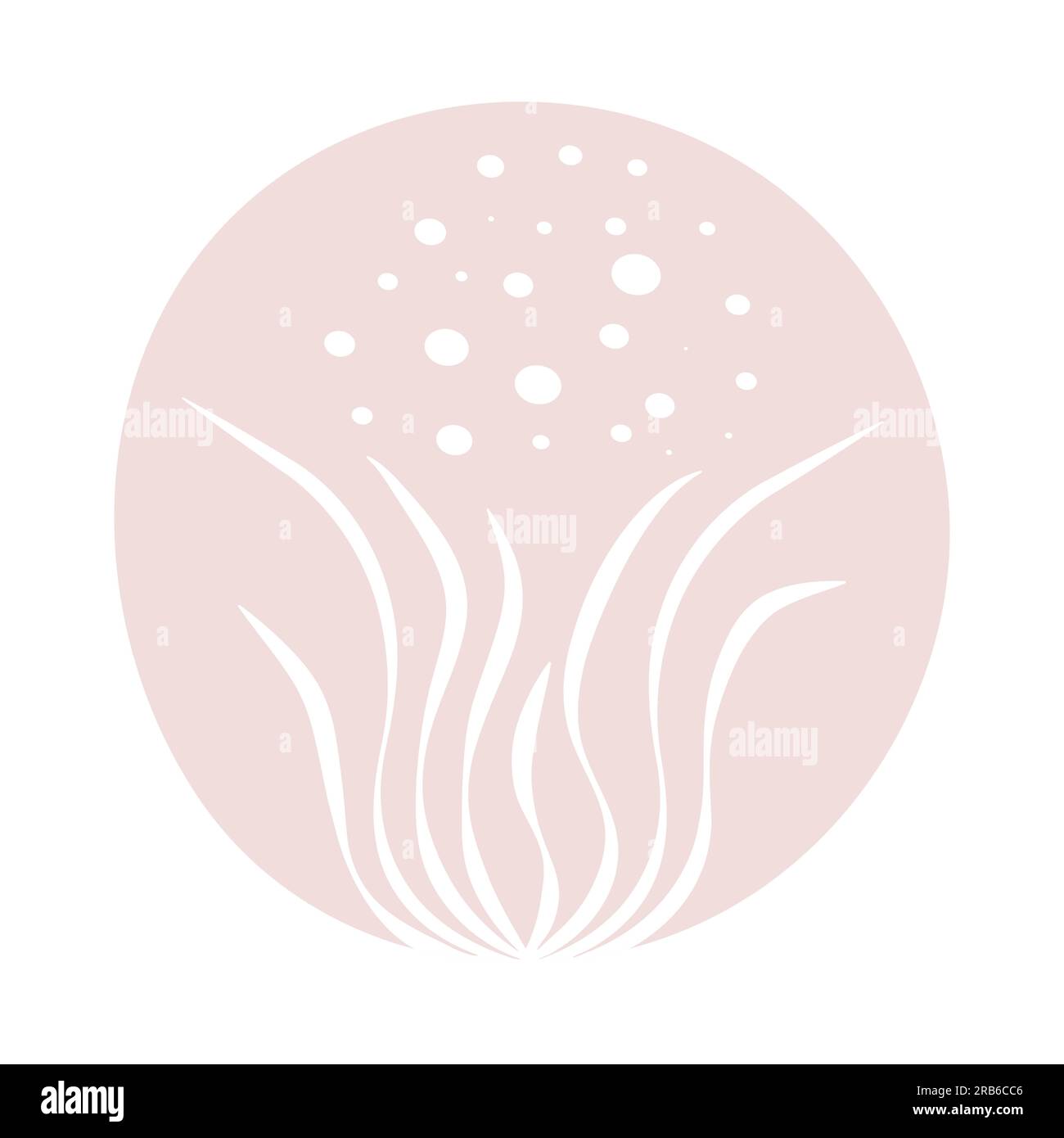 Round algae Stock Vector Images - Alamy