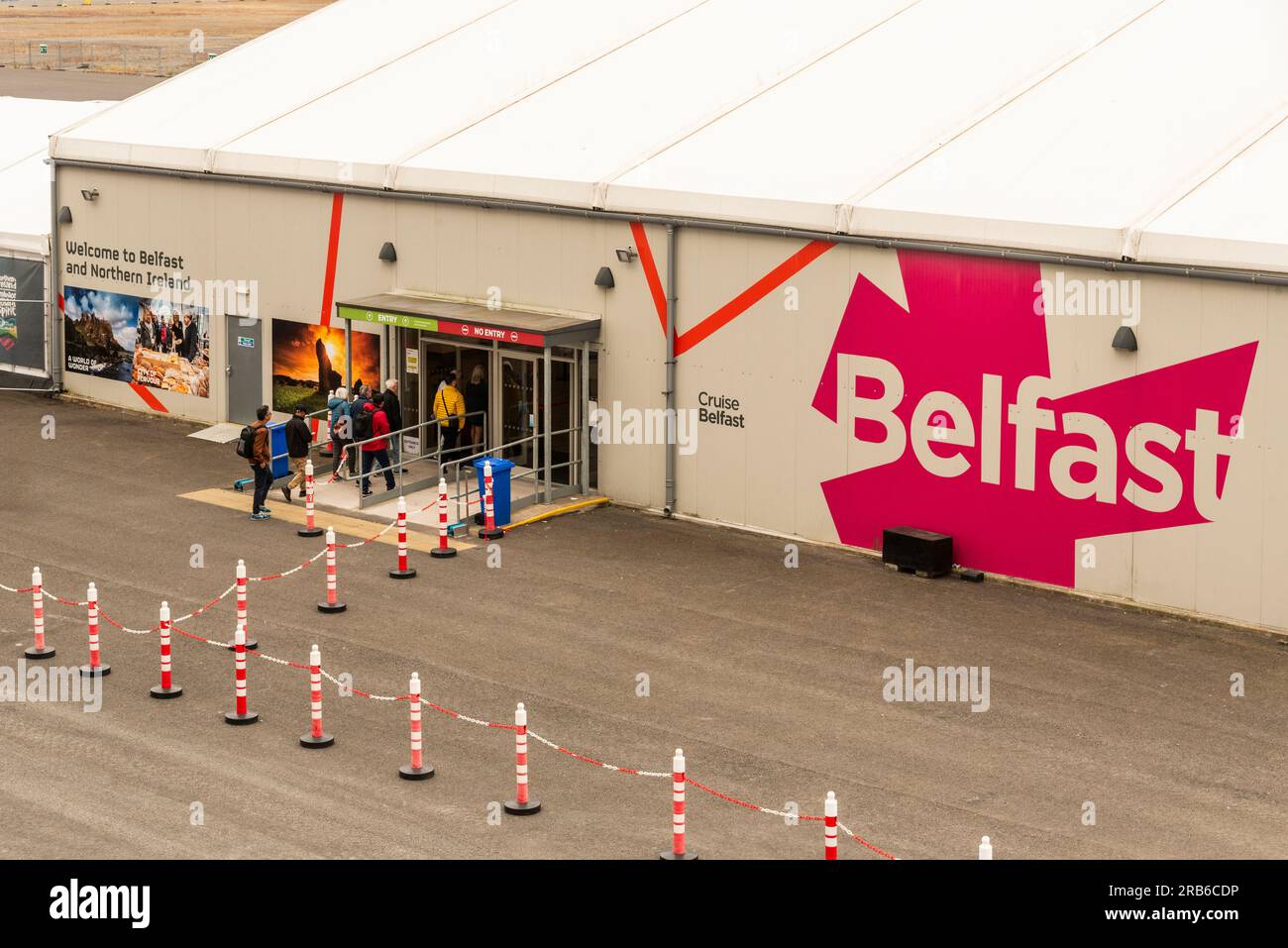 Belfast Docks, Belfast, Northern Ireland, UK. 7 June 2023. Cruise ship ...