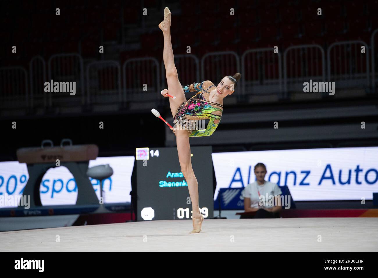 Darja VARFOLOMEEV wins the singles all-around, Darja VARFOLOMEEV, TSV ...