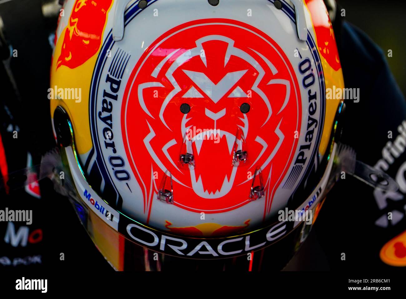 Silverstone, UK. 07th July, 2023. Max Verstappen 1 (NED), HONDA Red ...