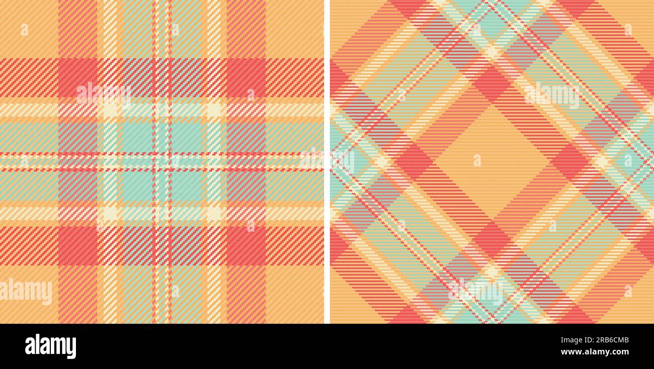 Plaid pattern vector of check tartan texture with a background fabric ...
