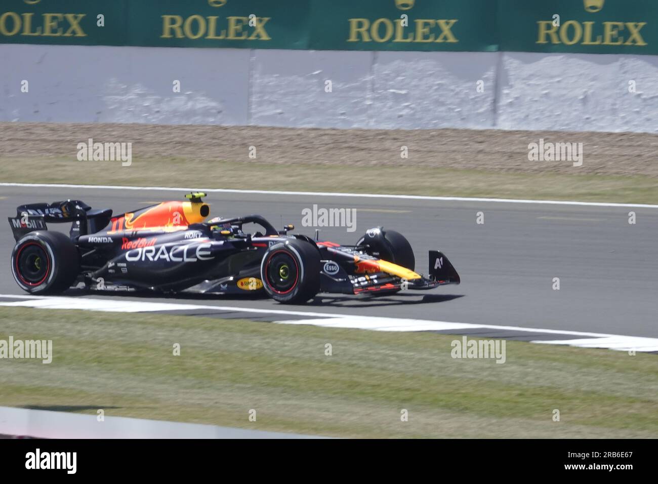 Towcester, Northants, UK. 7th July, 2023. Sergio Perez, Red Bull, at ...