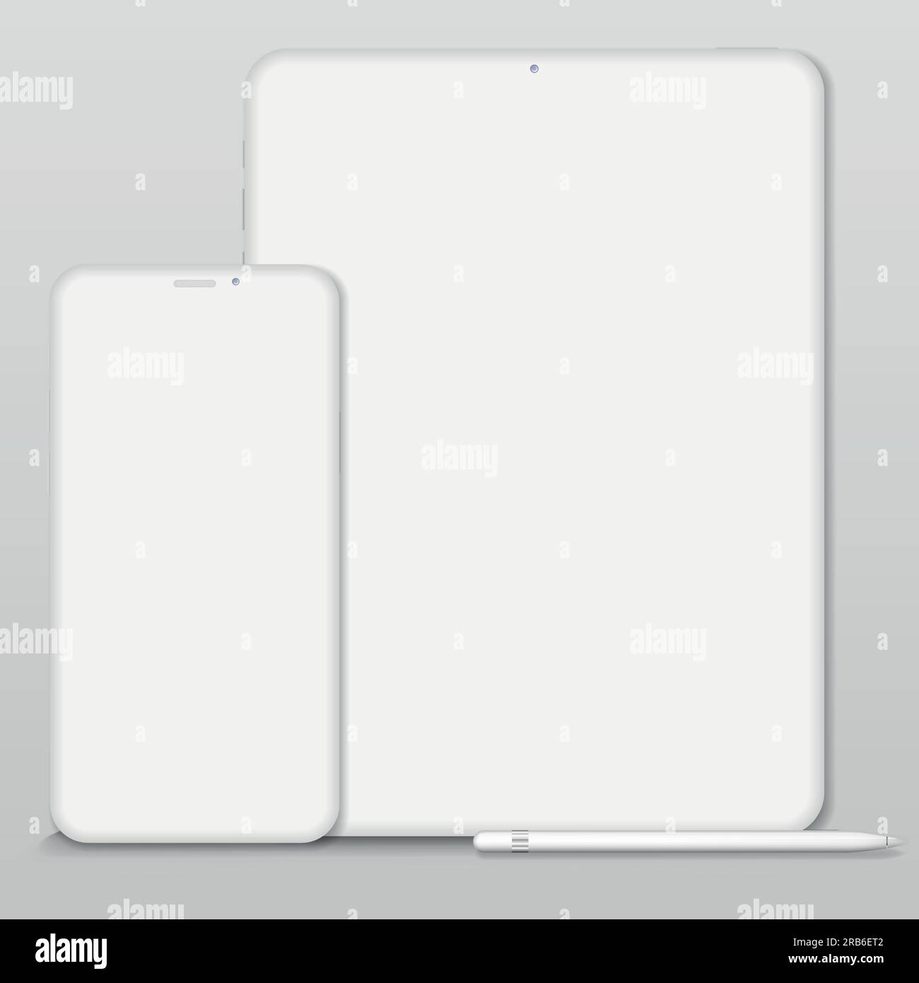 Ipad Wireframe Vector