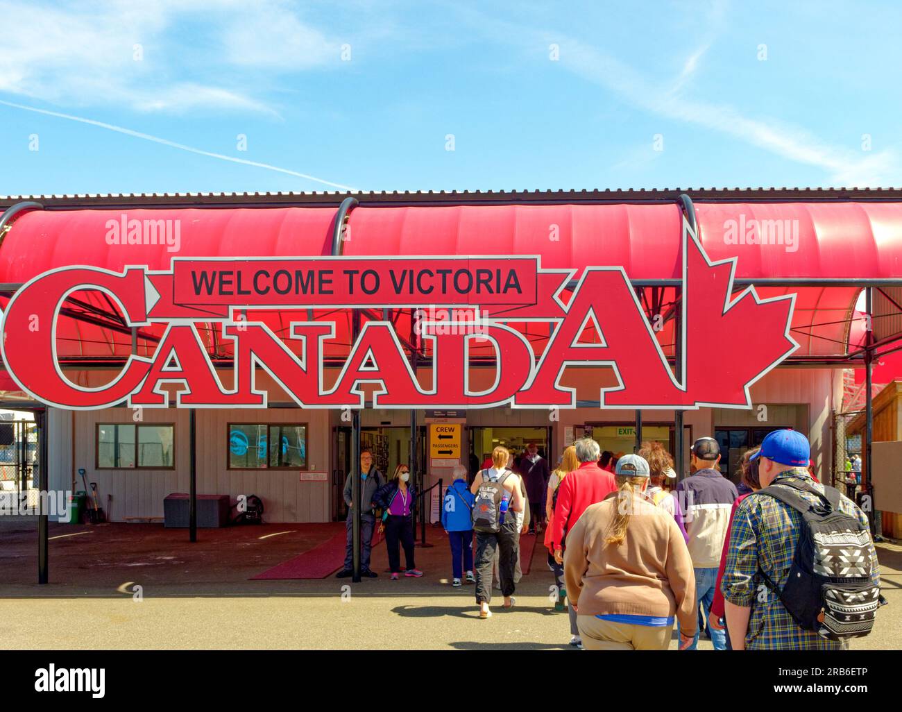 Welcome to the city of victoria sign hi-res stock photography and ...