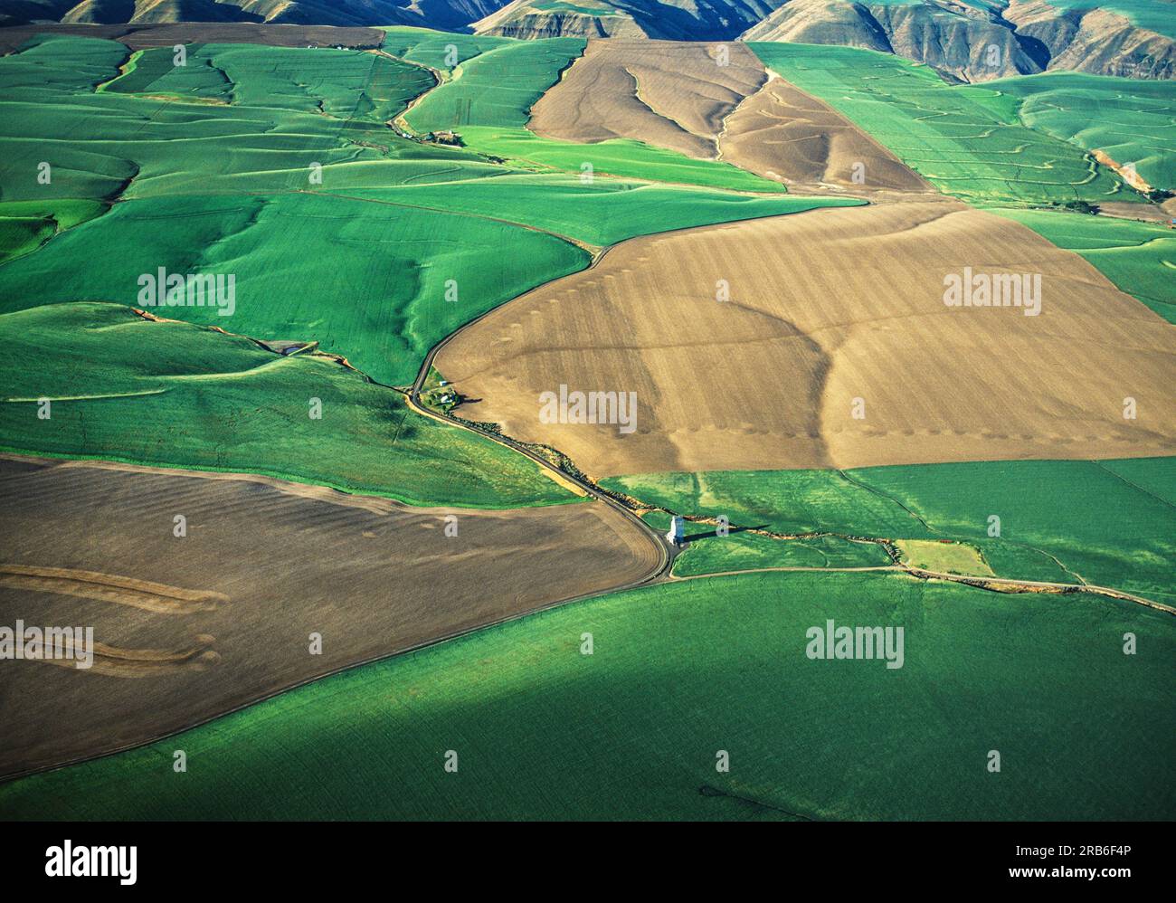 Aerial image of Oregon, USA Stock Photo - Alamy
