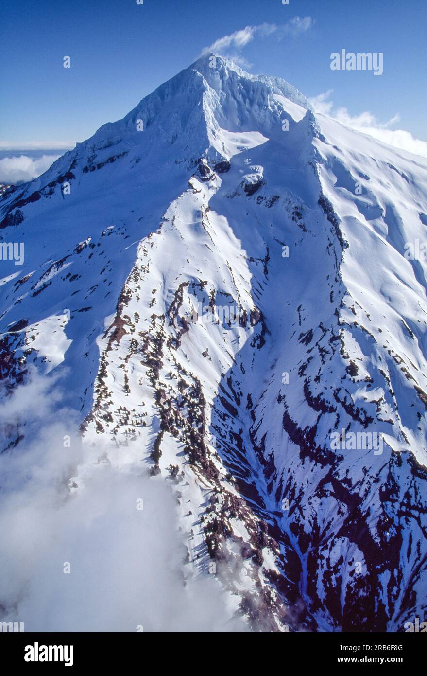 Aerial image of Oregon, USA Stock Photo - Alamy