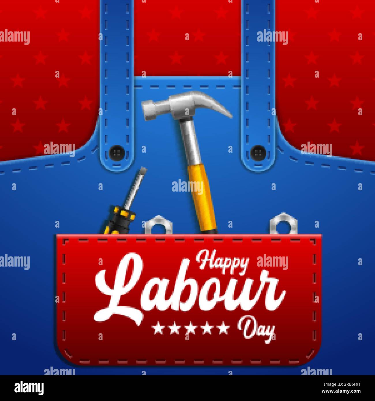 Labour red Stock Vector Images - Alamy
