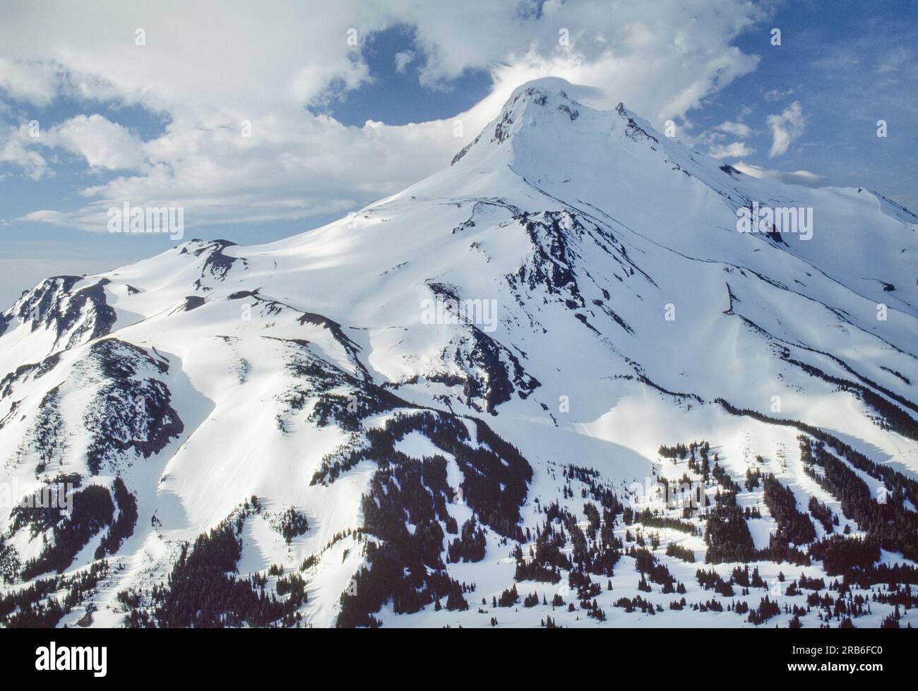 Aerial image of Oregon, USA Stock Photo - Alamy