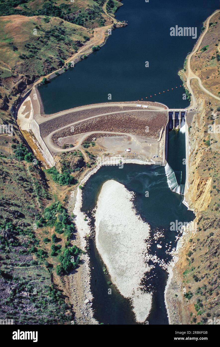 Aerial image of Oregon, USA Stock Photo - Alamy
