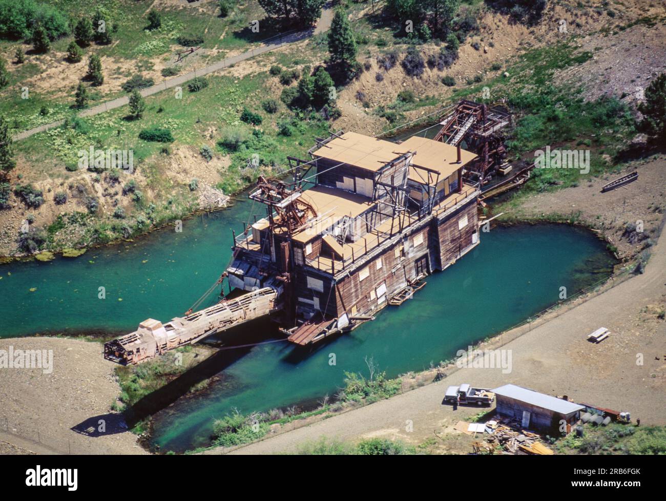 Aerial image of Oregon, USA Stock Photo - Alamy