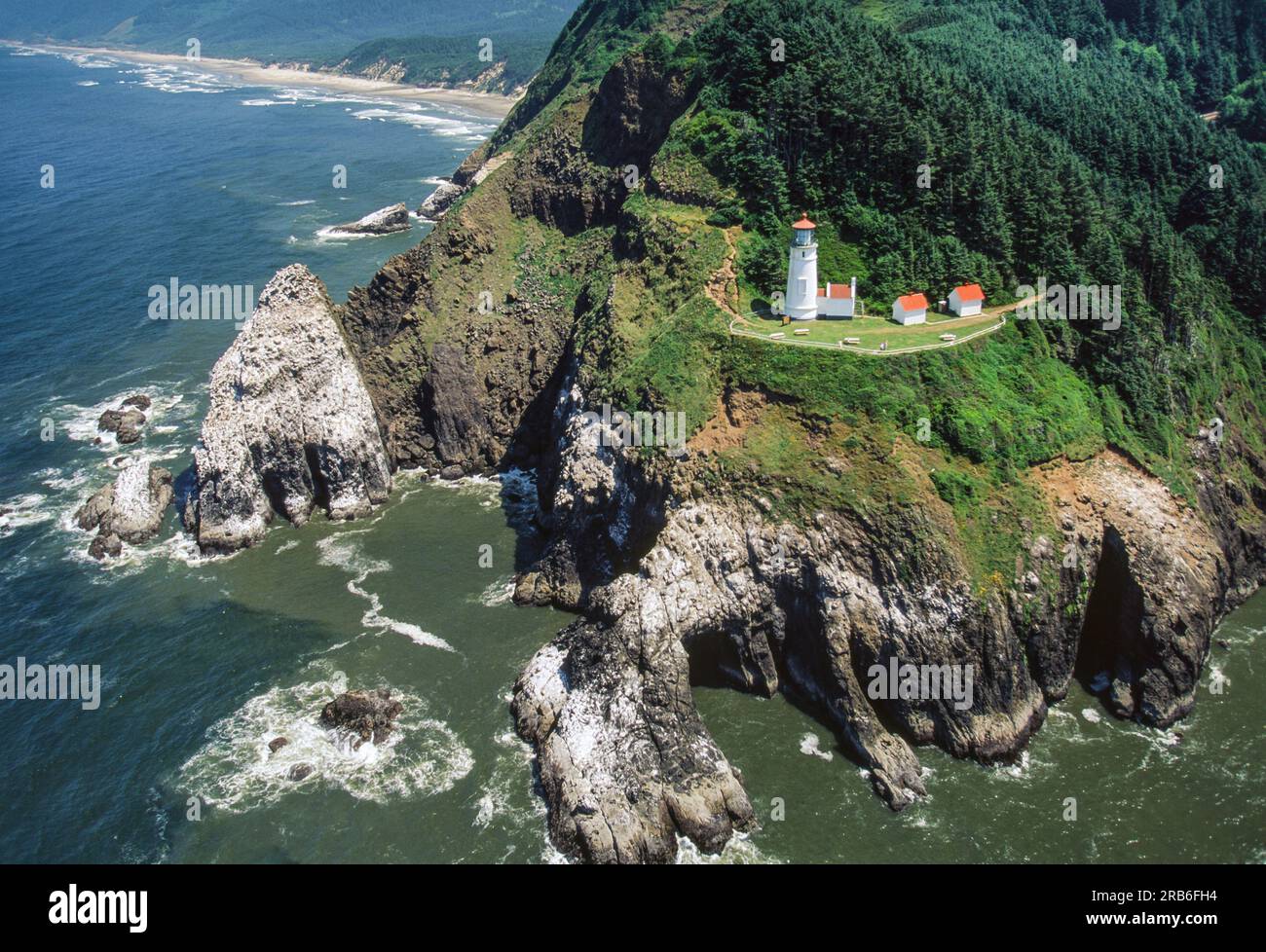 Aerial image of Oregon, USA Stock Photo - Alamy