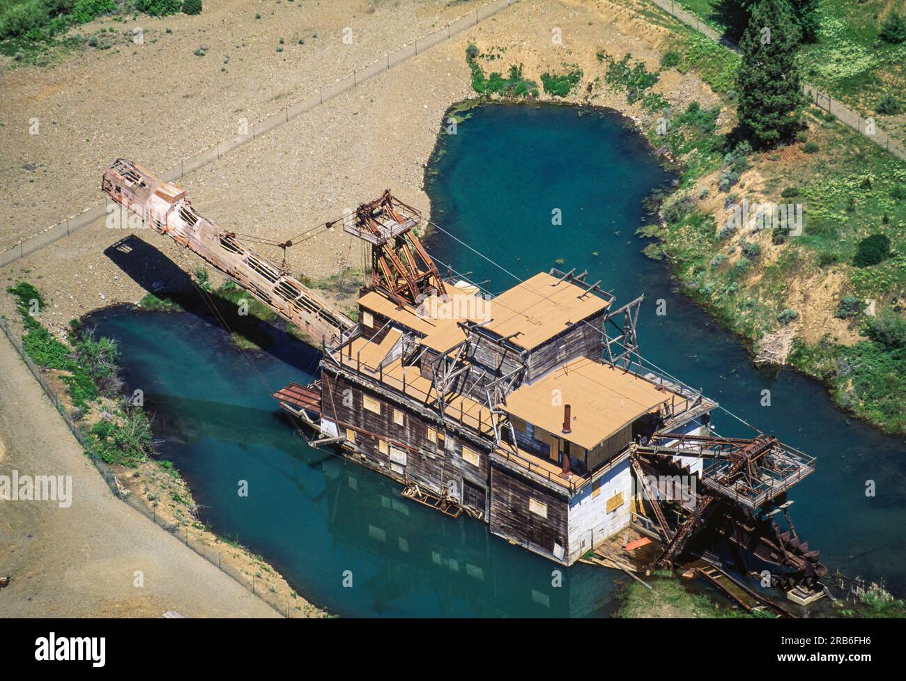 Aerial image of Oregon, USA Stock Photo - Alamy