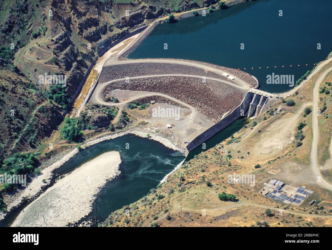 Aerial image of Oregon, USA Stock Photo - Alamy