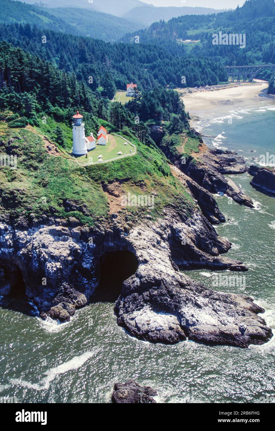 Aerial image of Oregon, USA Stock Photo - Alamy