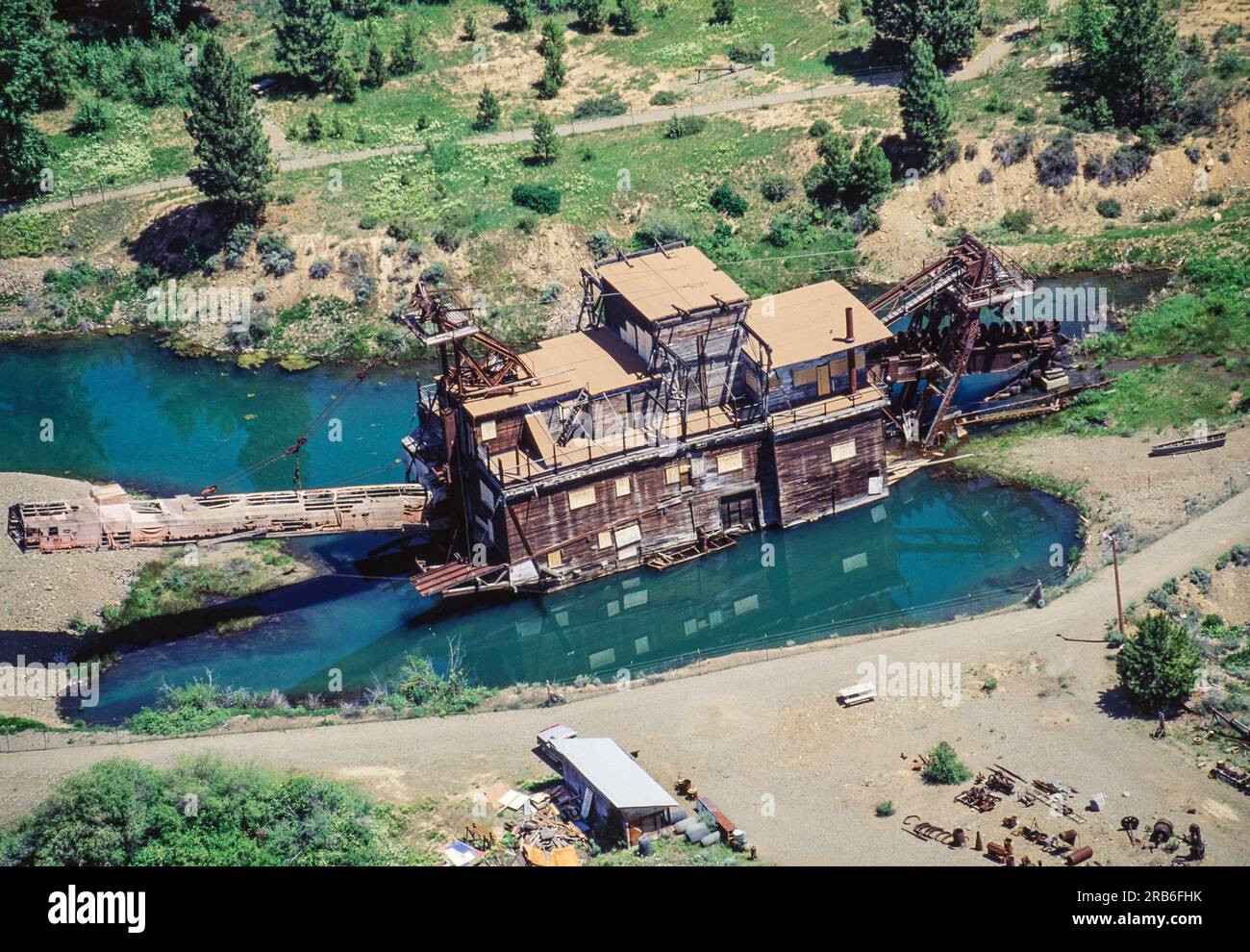 Aerial image of Oregon, USA Stock Photo - Alamy