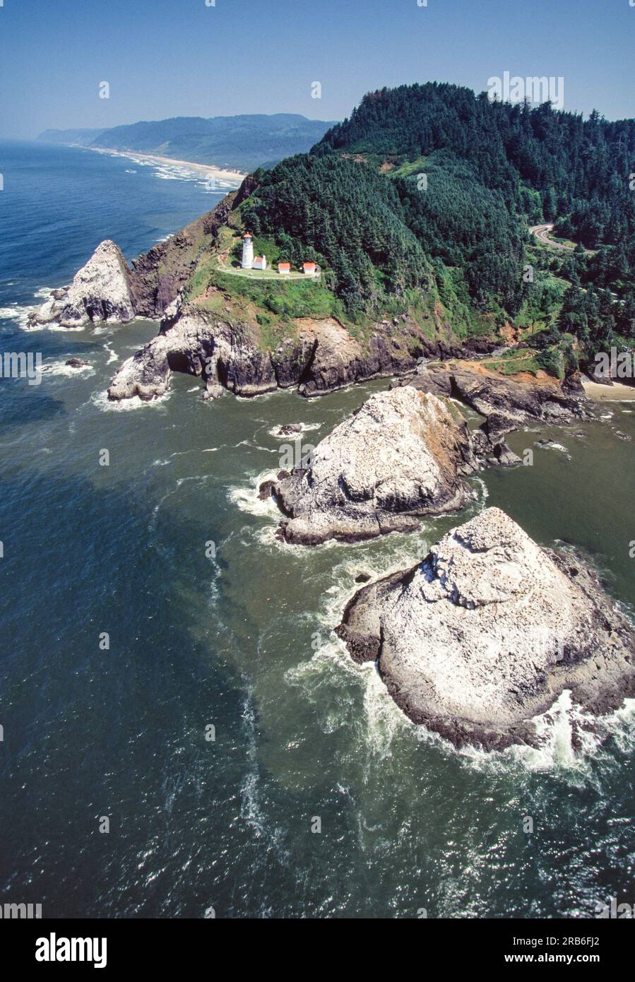 Aerial image of Oregon, USA Stock Photo - Alamy