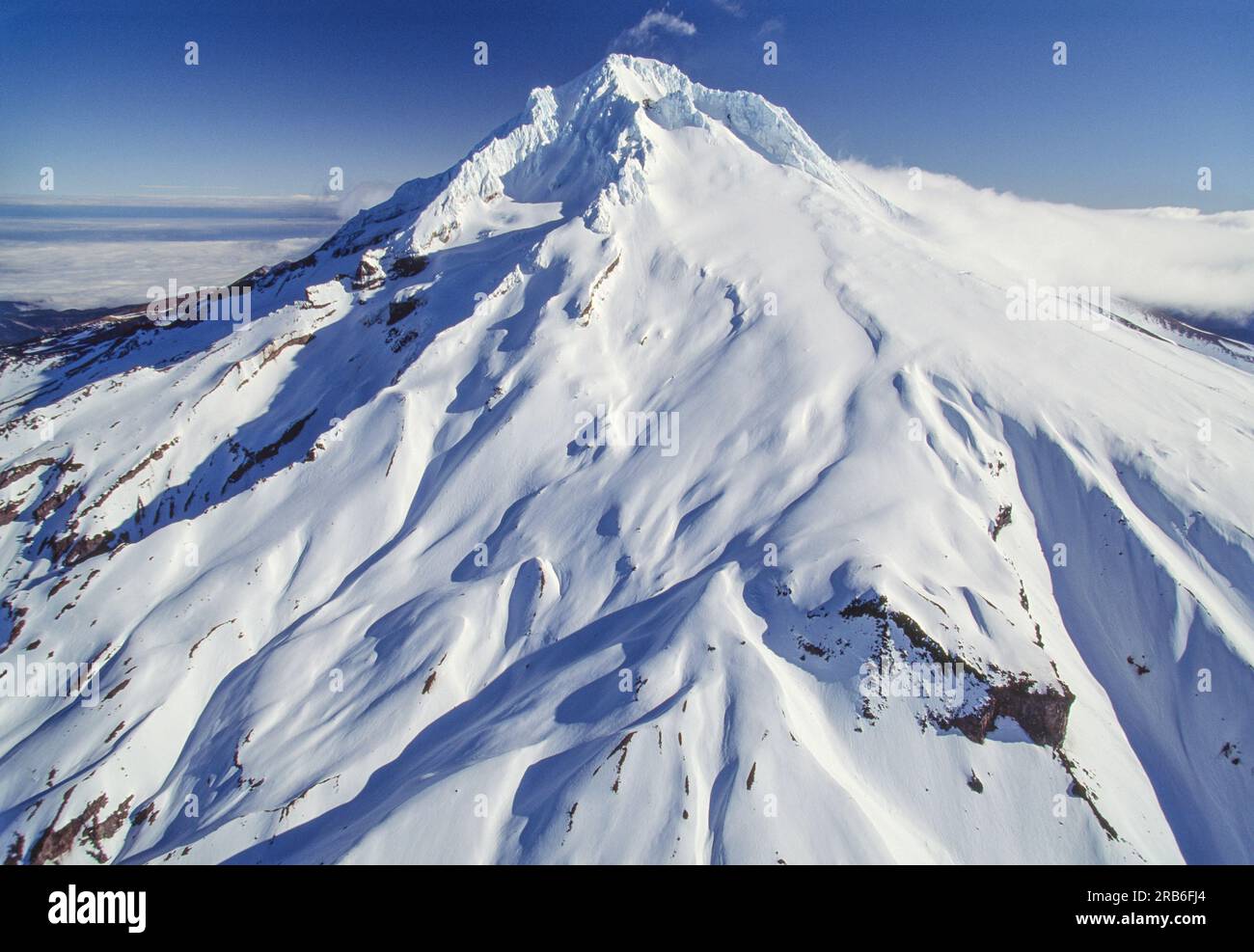 Aerial image of Oregon, USA Stock Photo - Alamy