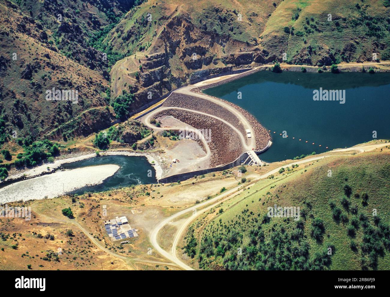 Aerial image of Oregon, USA Stock Photo - Alamy