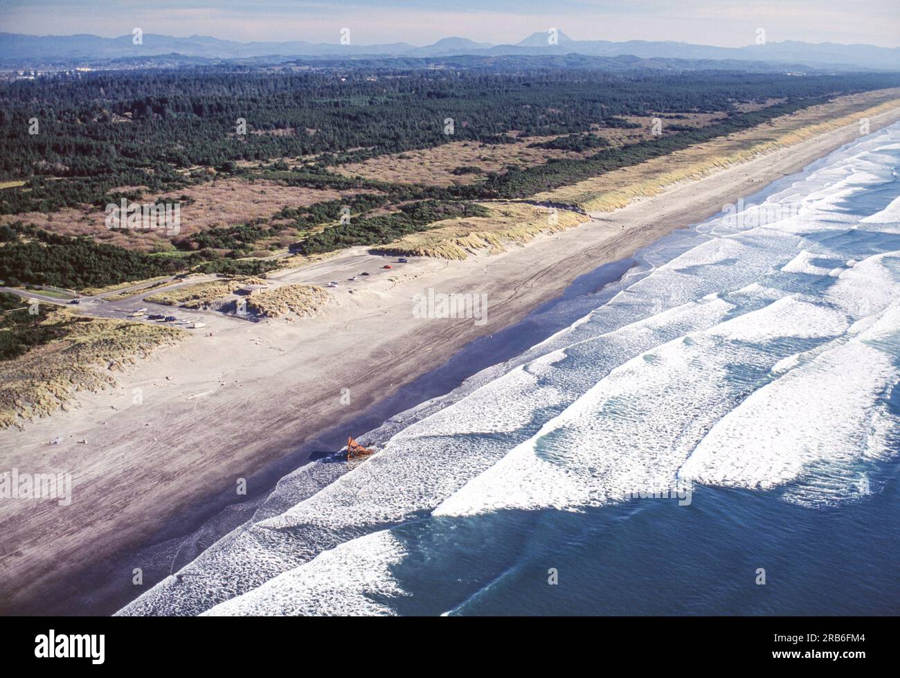 Aerial image of Oregon, USA Stock Photo - Alamy