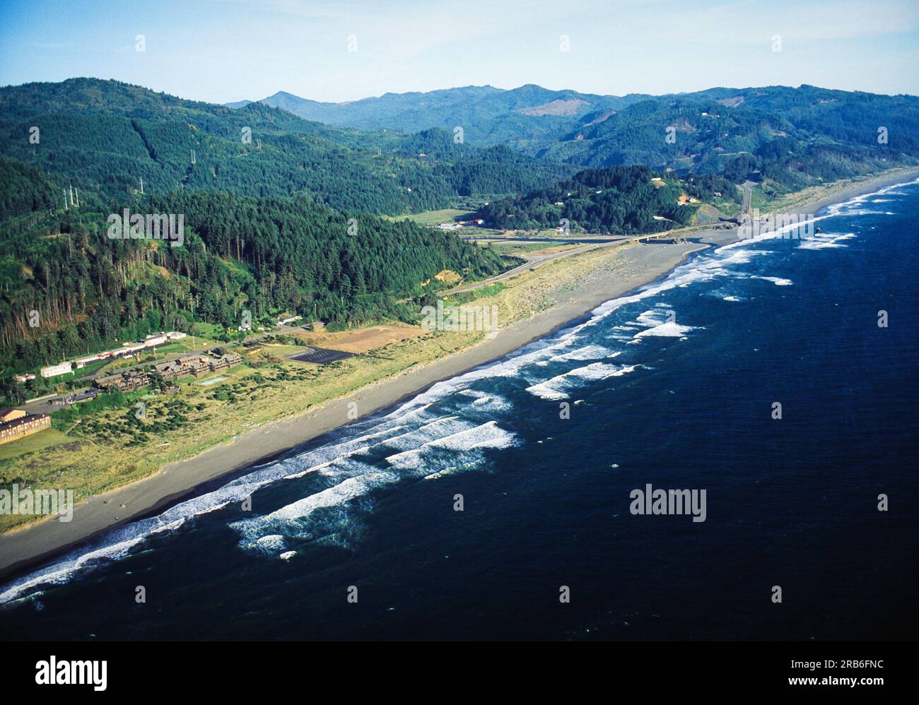 Aerial image of Oregon, USA Stock Photo - Alamy