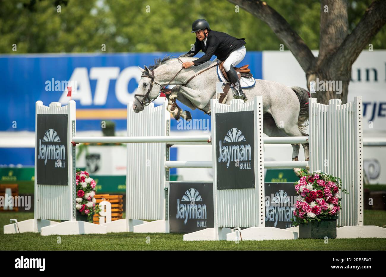 Federico Fernandez of Mexico competes in the Rolex North American Grand ...