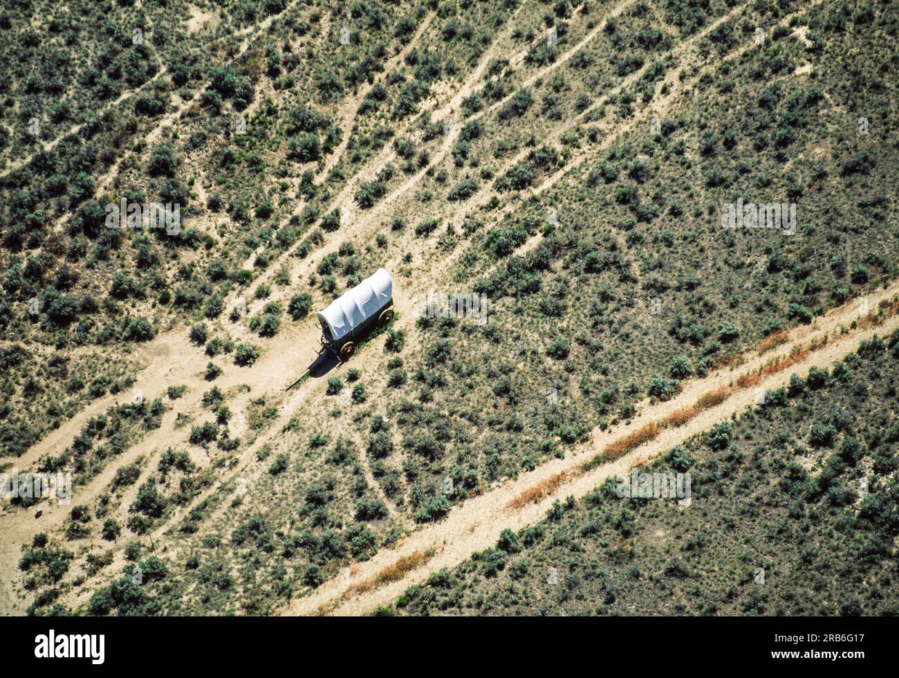 Aerial image of Oregon Trail, Oregon, USA Stock Photo - Alamy