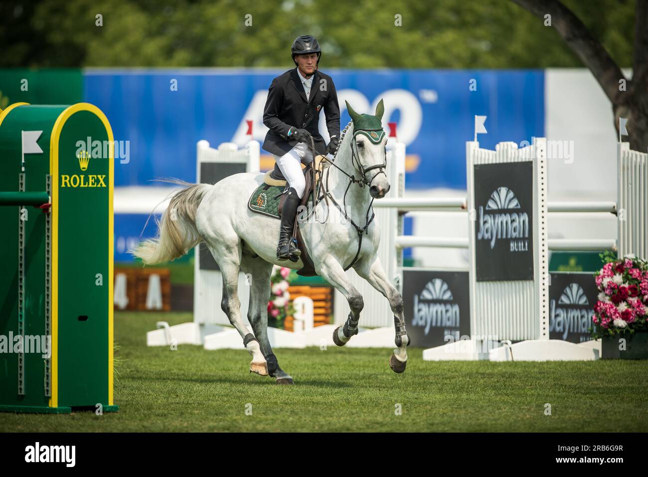 Rupert Carl Winkelmann of Germany competes in the Rolex North American ...